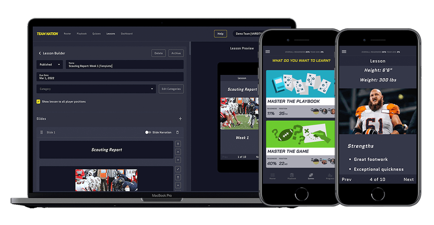 Gamified Lessons | Team Nation