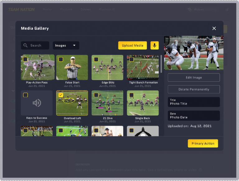 Teach Football Plays with Mobile Games | Team Nation